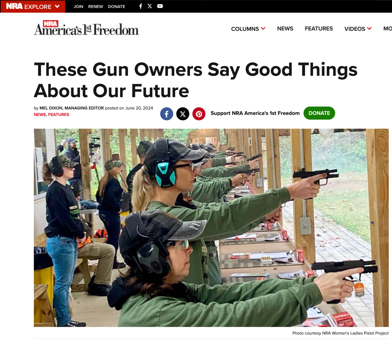 Blog, Articles, News and Updates | Armed Women of America